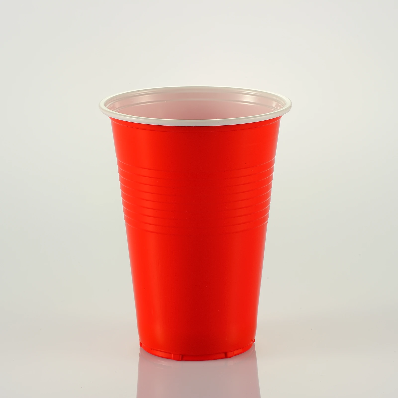 Red & White Double Color Cups 16oz – Xincheng Plastic